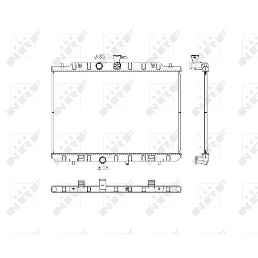 Radiatore NRF 53762 : Norauto.it