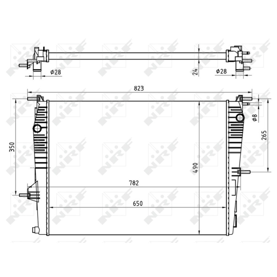 Radiatore NRF 53965 : Norauto.it